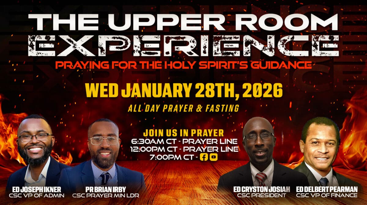 January Conference Prayer Meeting & Day of Prayer and Fasting • Central ...